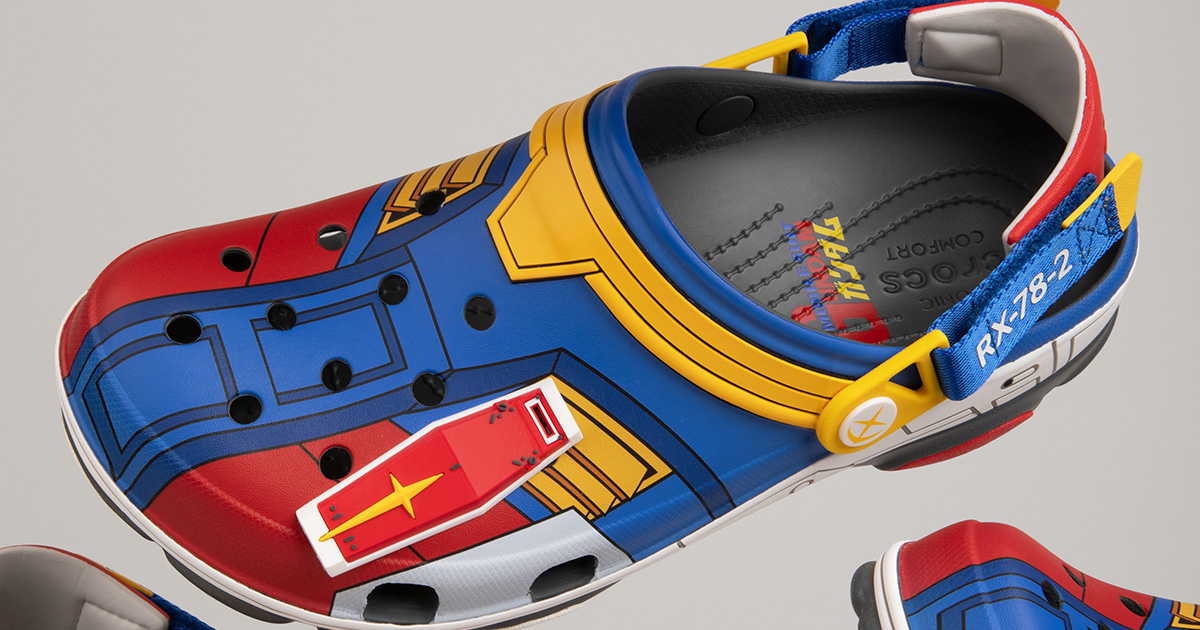 海外限定聯名！高達配色的Crocs Clog＆Jibbitz好評發售中！ | GUNDAM.INFO